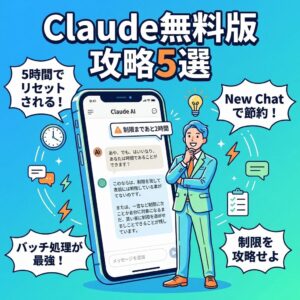 Claude無料版の制限を攻略する5つの技術｜AIを使い倒すリソースマネジメント術 | eddieのAIガジェット活用術