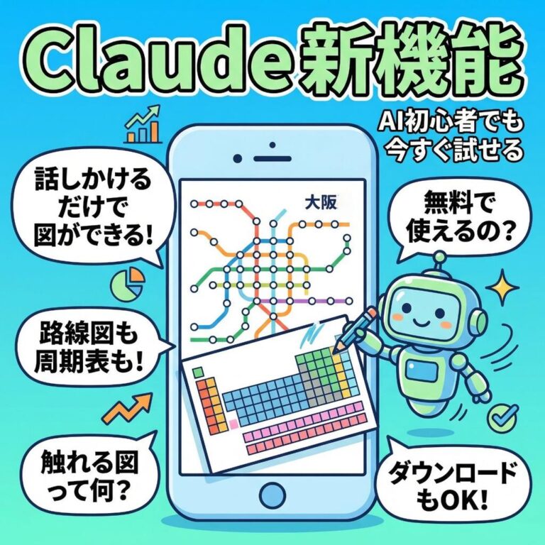 【速報】AIがチャット中に絵を描く？Claudeの新機能をAI初心者向けに解説 | eddieのAIガジェット活用術